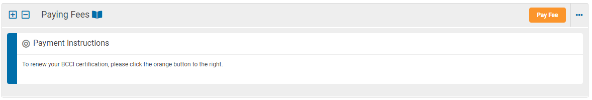 Maintenance of Certification Payment Instructions - BCCI