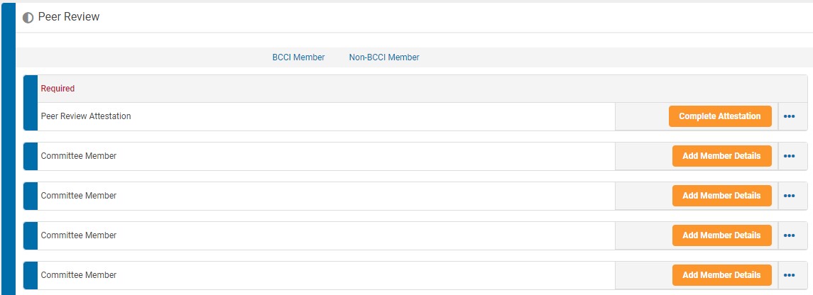 Peer Review Portal Instructions - BCCI