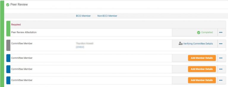 Peer Review Portal Instructions - BCCI